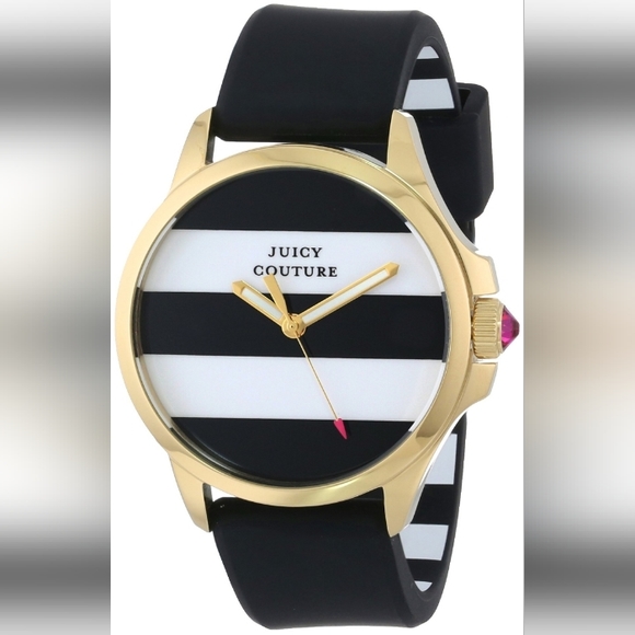 Juicy Couture | Accessories | Juicy Couture Jetsetter Black White ...